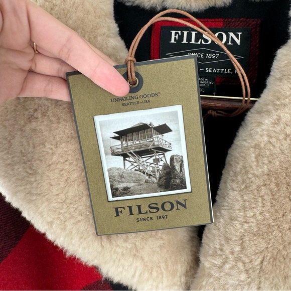 Filson | Jackets & Coats | New Filson Packer Coat Wool Sheep Collar ...